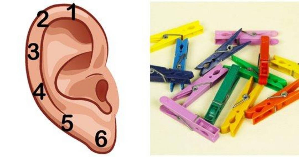 6 tlakových bodů na uchu, 6 účinků: Akupresura vás zbaví bolestí